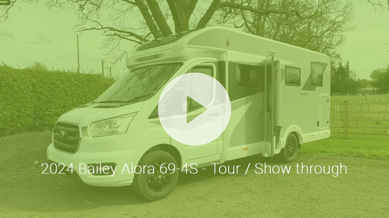 2024 Bailey Alora 69-4S motorhome tour show through - YouTube