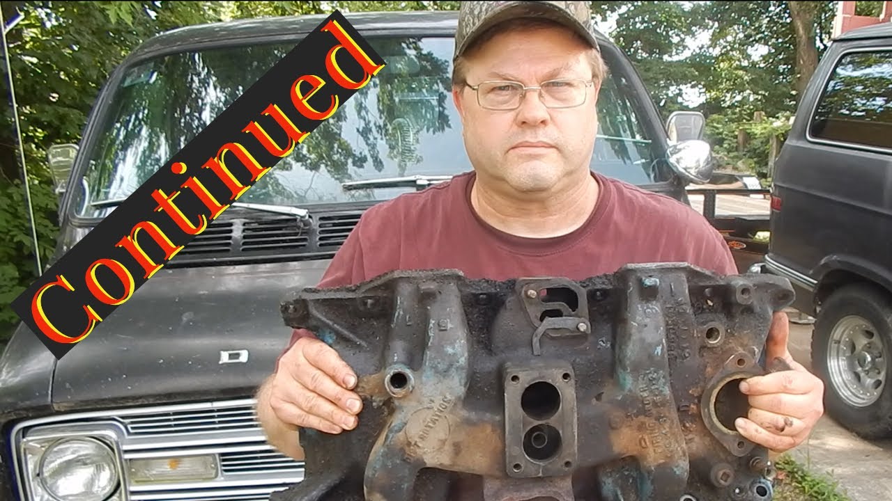 Mopar 318 2bbl intake mod * MPG and HP Part 3 #nonamenationals - YouTube