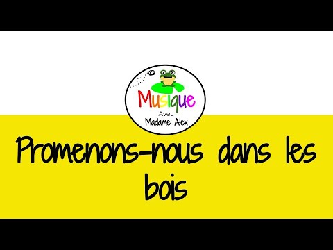 Promenons-nous dans les bois Stomp Play Along - YouTube