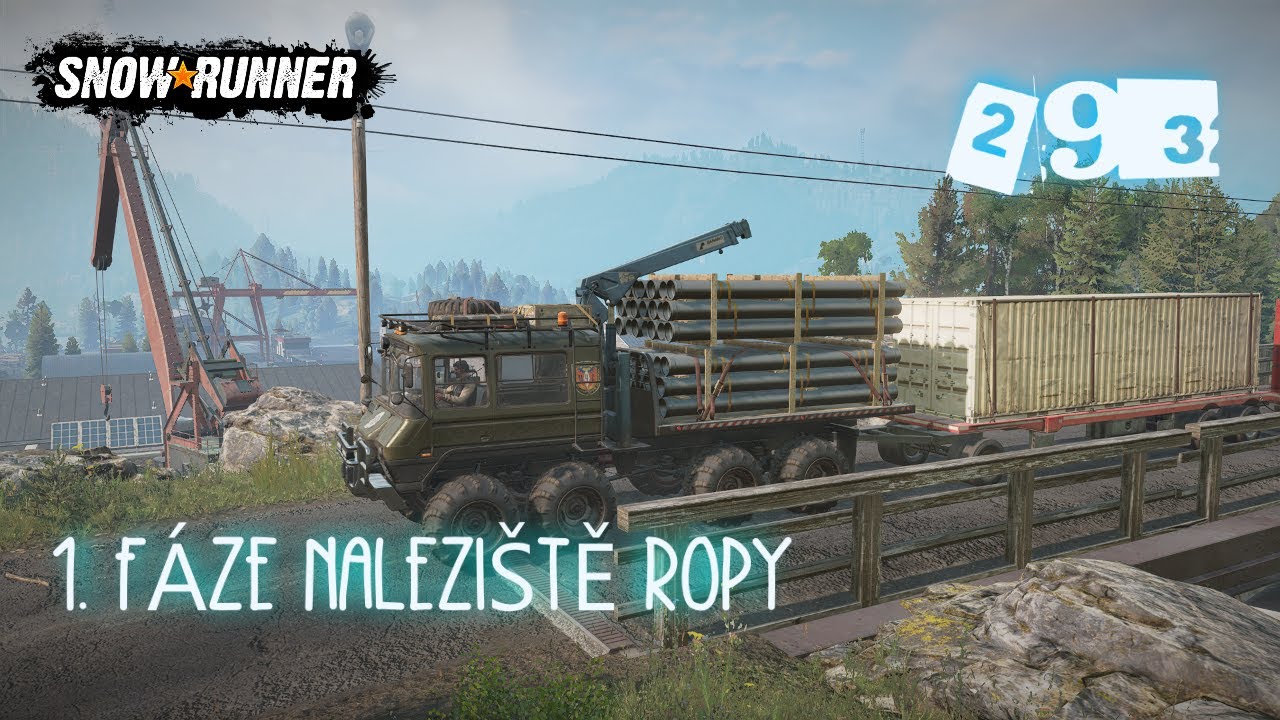 Naleziště ropy 1. fáze Snowrunner cz gameplay part 293 - YouTube