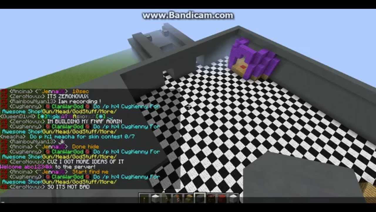 Recreating FNAF | Building FNAF | Minecraft - YouTube
