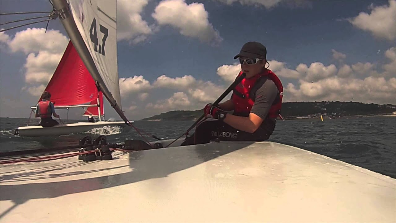 Laser 4.7 sailing - GoPro - YouTube