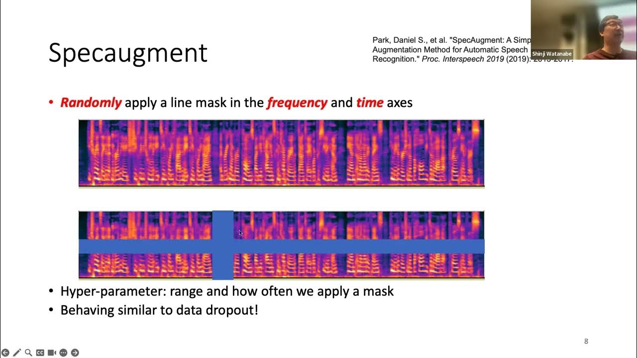 [Fall 2023] Speech Recognition and Understanding (Lecture 21: Advanced topics on end-to-end ASR ...