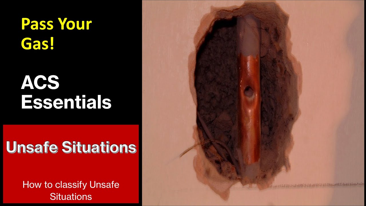 Unsafe Situations. ACS Gas Essentials - YouTube