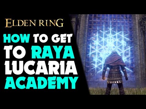 ELDEN RING How to get to Raya Lucaria Academy | Elden Ring PS5 Gameplay  #EldenRing