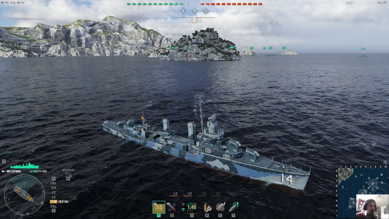 World of Warships: Loyang: Learning the Ship - YouTube