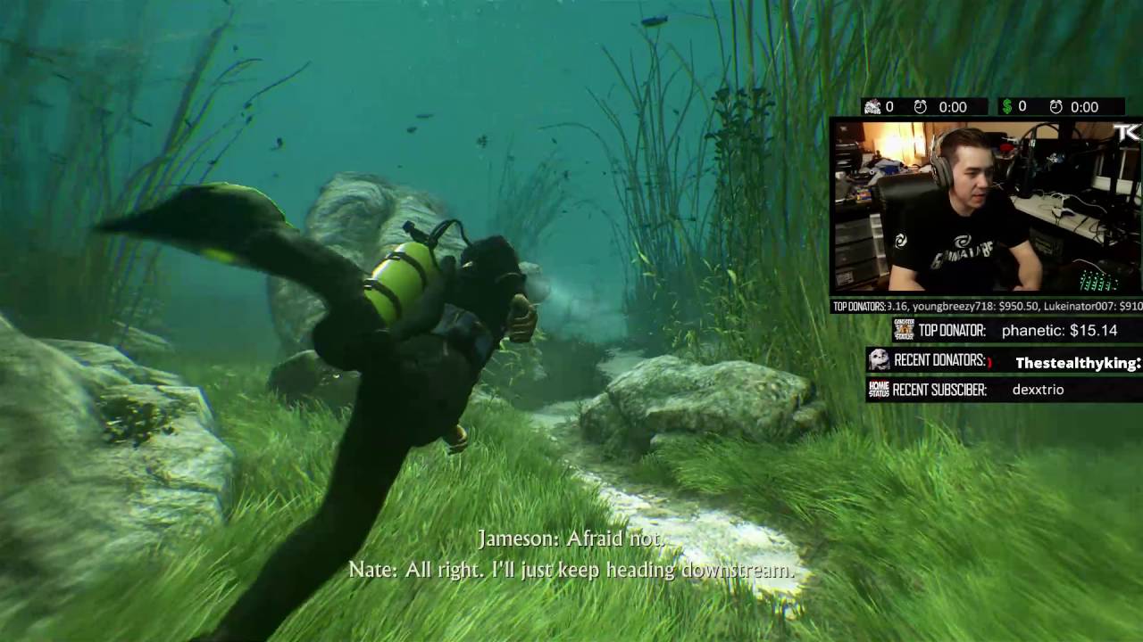 Kosdff Uncharted 4 Twitch Stream Part 4 - YouTube