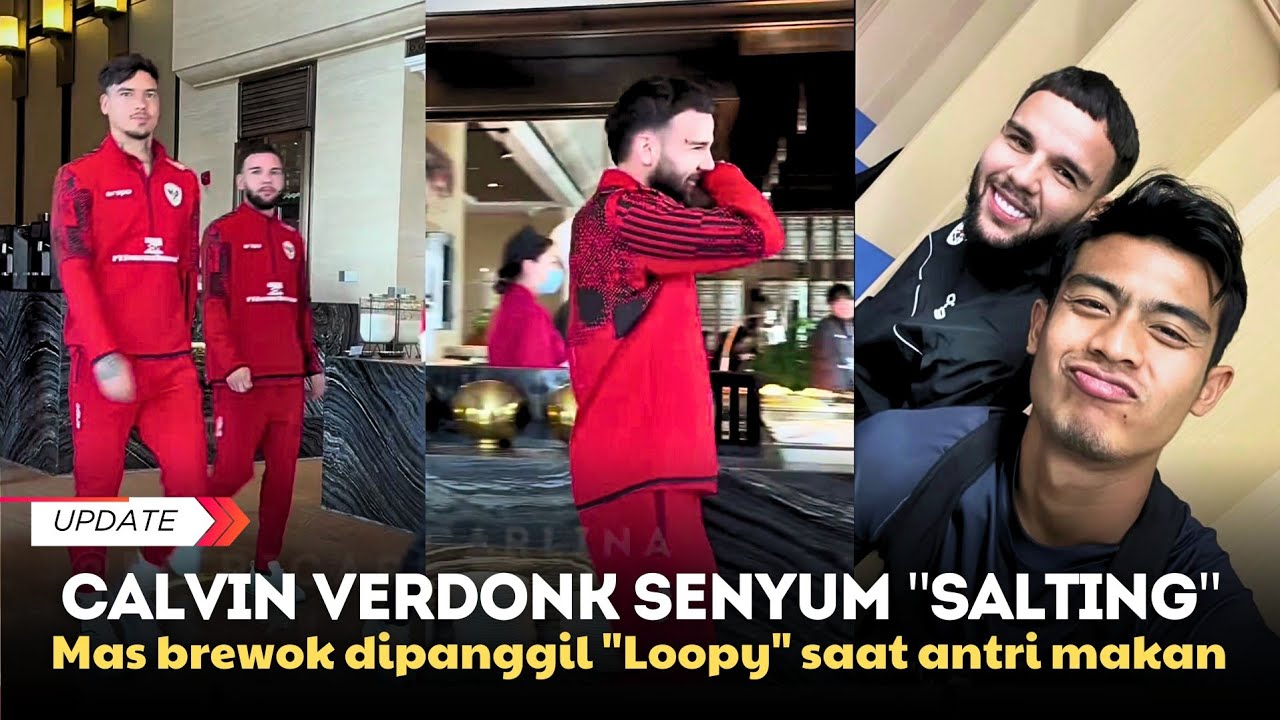 CALVIN VERDONK SENYUM SALTING SAAT DIPANGGIL LOOPY | SUASANA SEBELUM ...