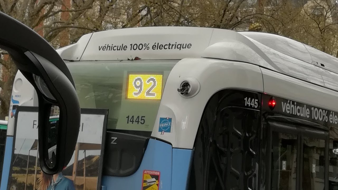 BUS 92 : Trajet en Heuliez GX 337 entre Porte d’Orléans et Porte de ...