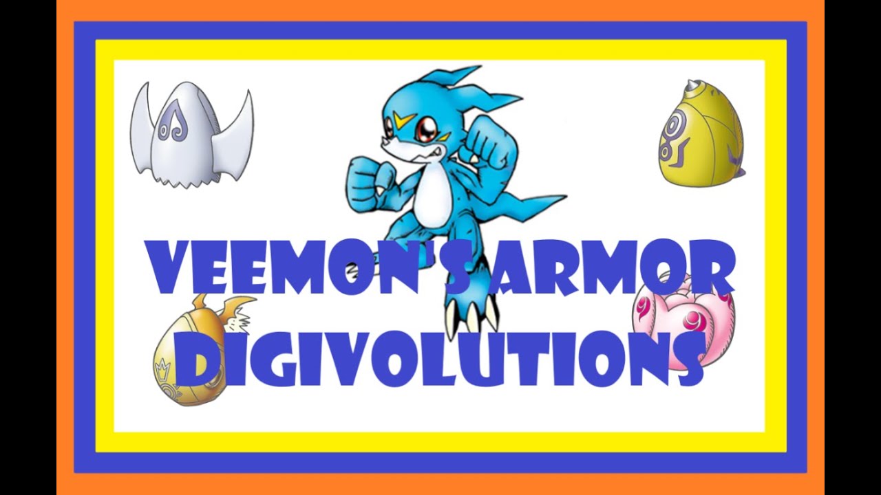 Digi Armor Eggs 1 - Veemon - YouTube