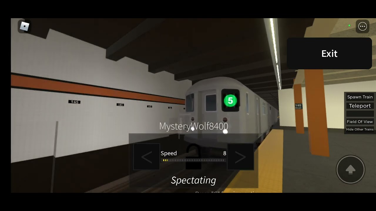 Gameplay of Roblox server C via D line: R62 [garbage train] at 145 St ...