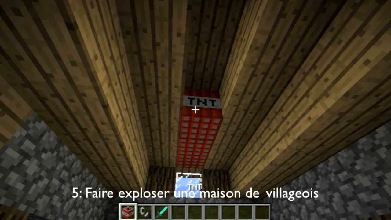 SMDA - FP - 10 trucs à faire en mode créatif sur Minecraft - YouTube