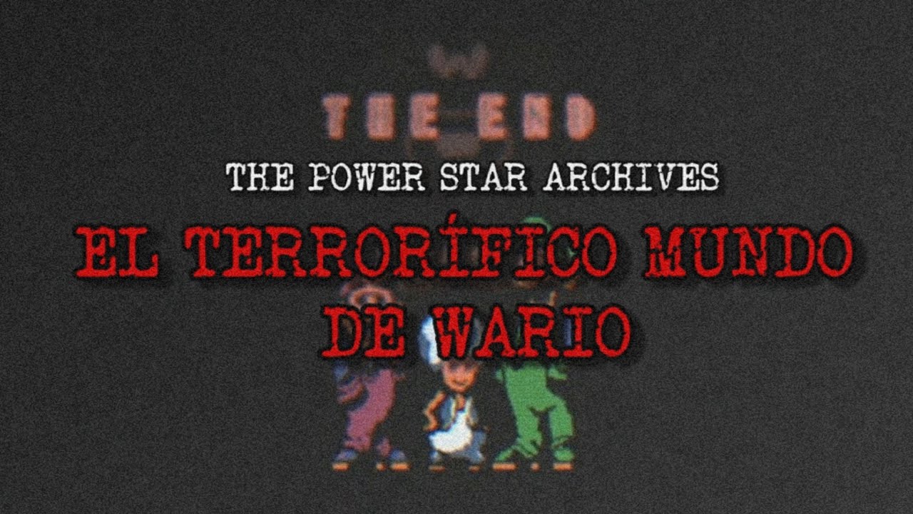 El TERRORÍFICO mundo de WARIO | The Power Star Archives - YouTube