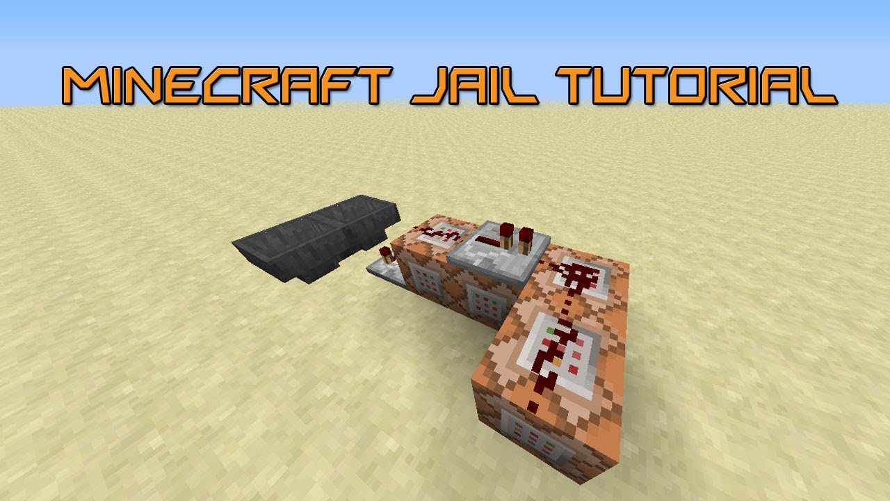 Minecraft Vanilla Jail Tutorial - YouTube