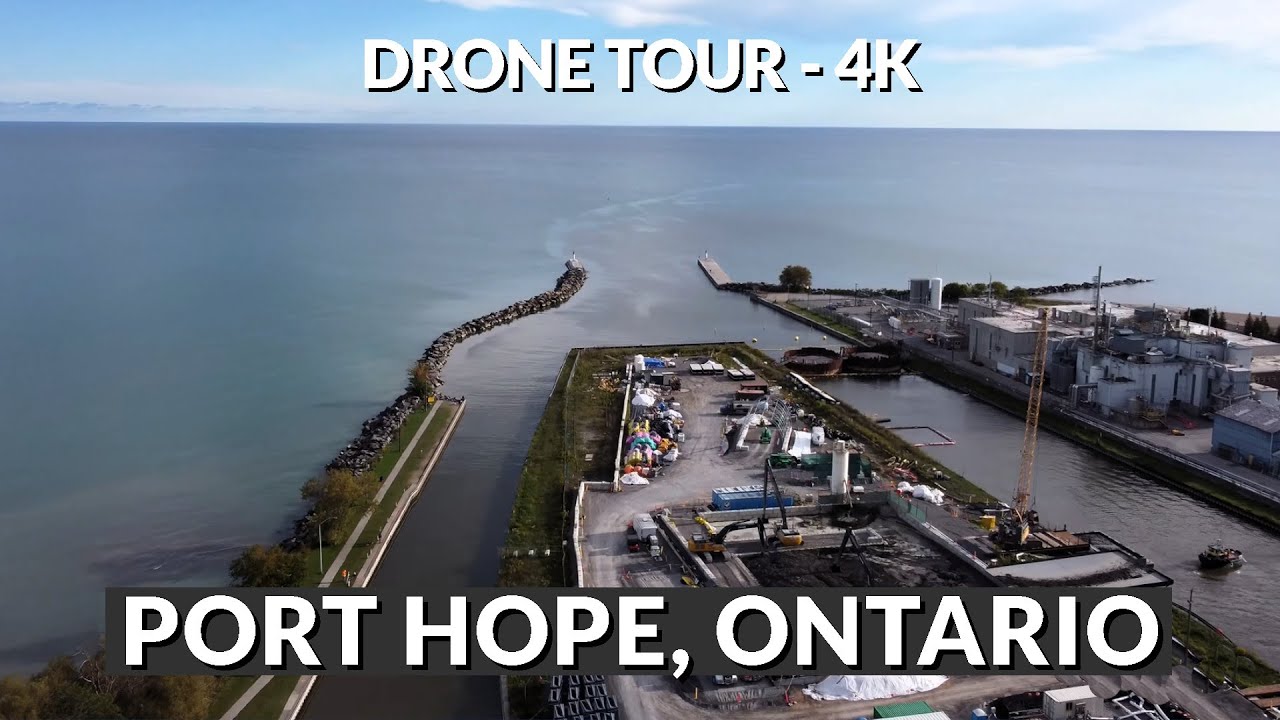 🌊 Port Hope, Ontario in 4K – Aerial Views of Ontario’s Historic ...