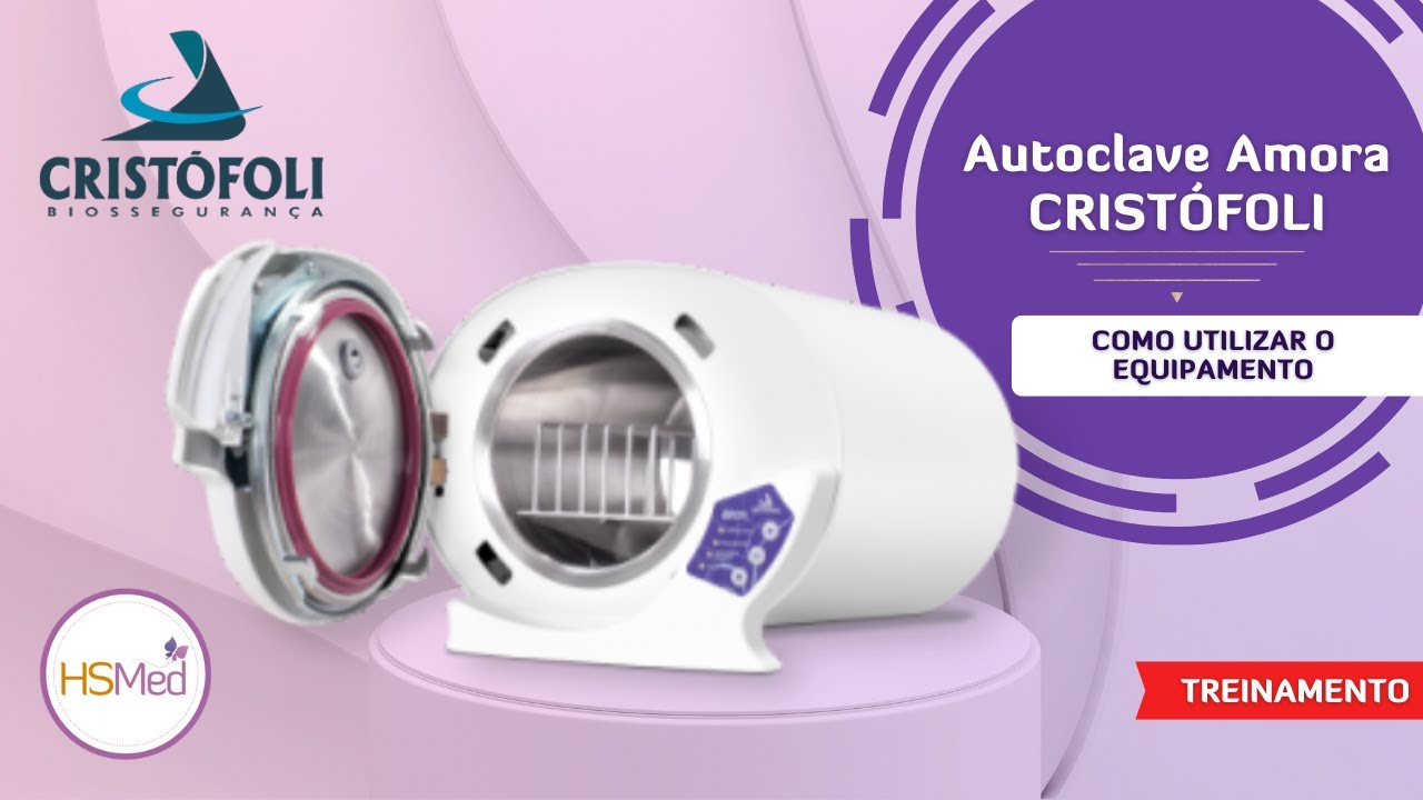 Autoclave Amora Cristófoli - Como Usar | Treinamento - YouTube