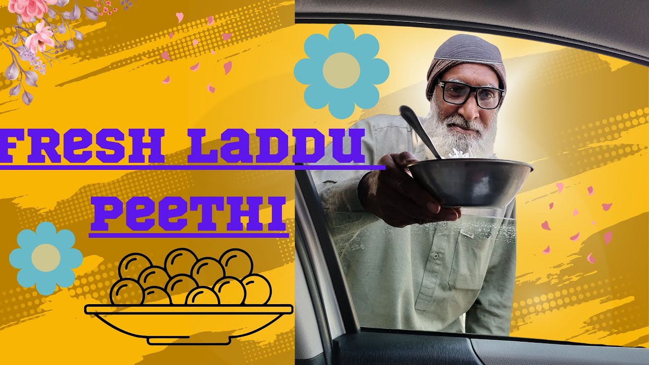 Fresh Laddu peethi| baba jee ki Laddu pethiyan| khati meethi Laddu ...