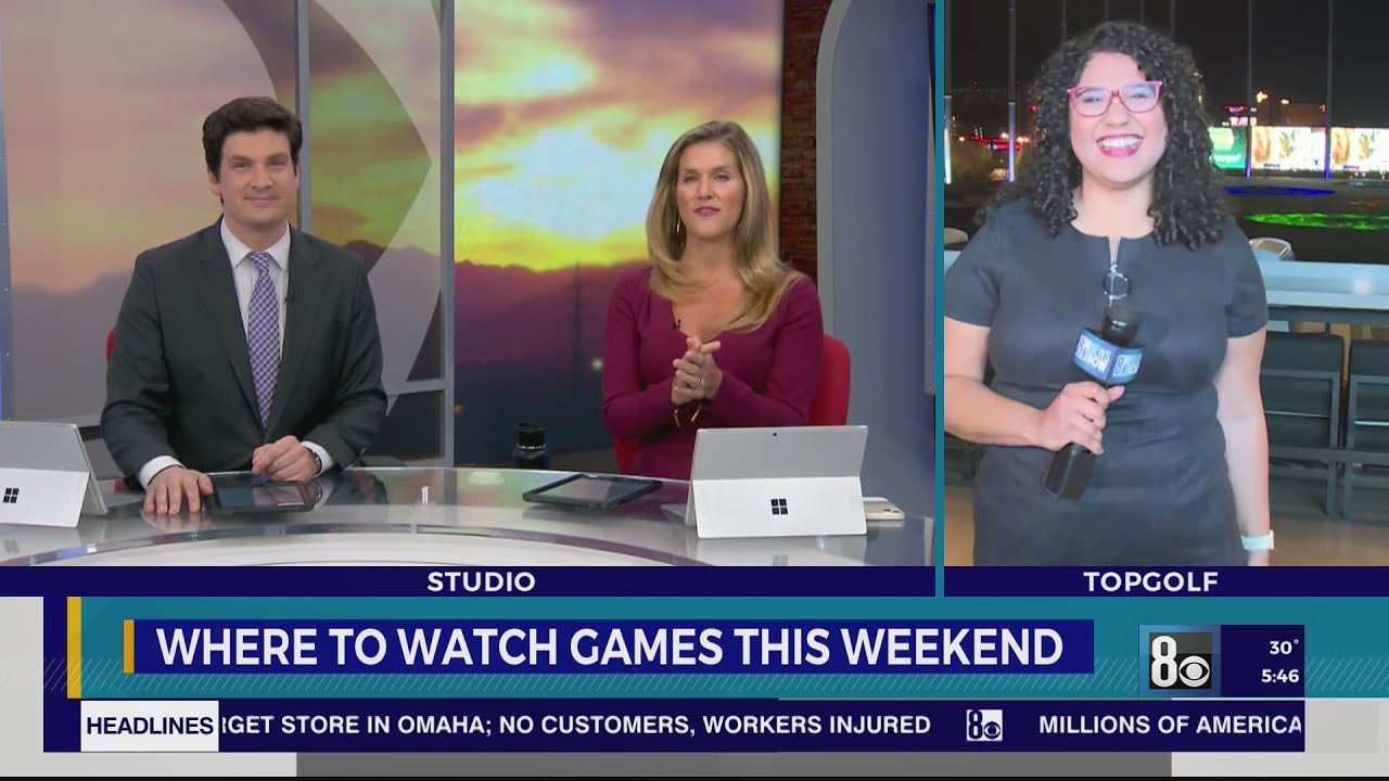 Lauren Negrete's first live shot at KLAS-TV - YouTube