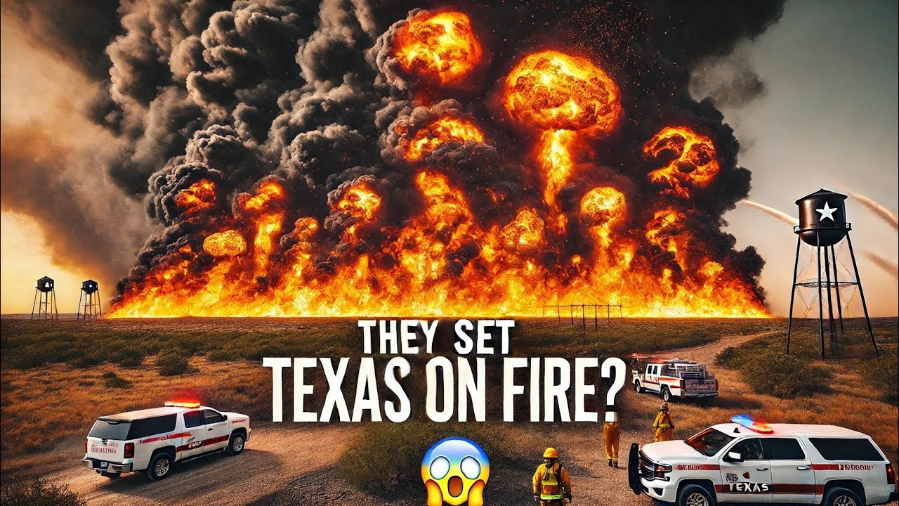 "They Set Texas on Fire… AND I CAUGHT IT ON CAMERA! 🔥😱" - YouTube