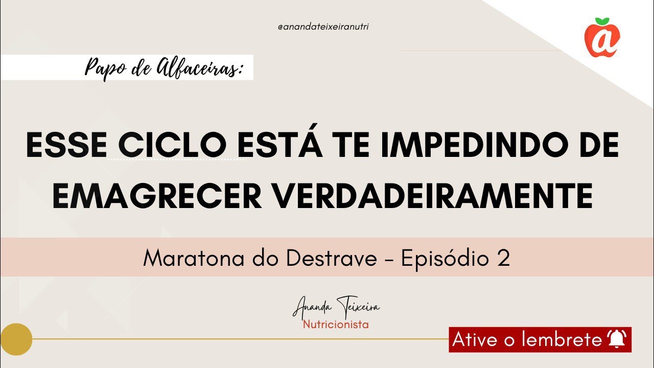 Entenda por que você se sabota no emagrecimento e como sair do ciclo de ...