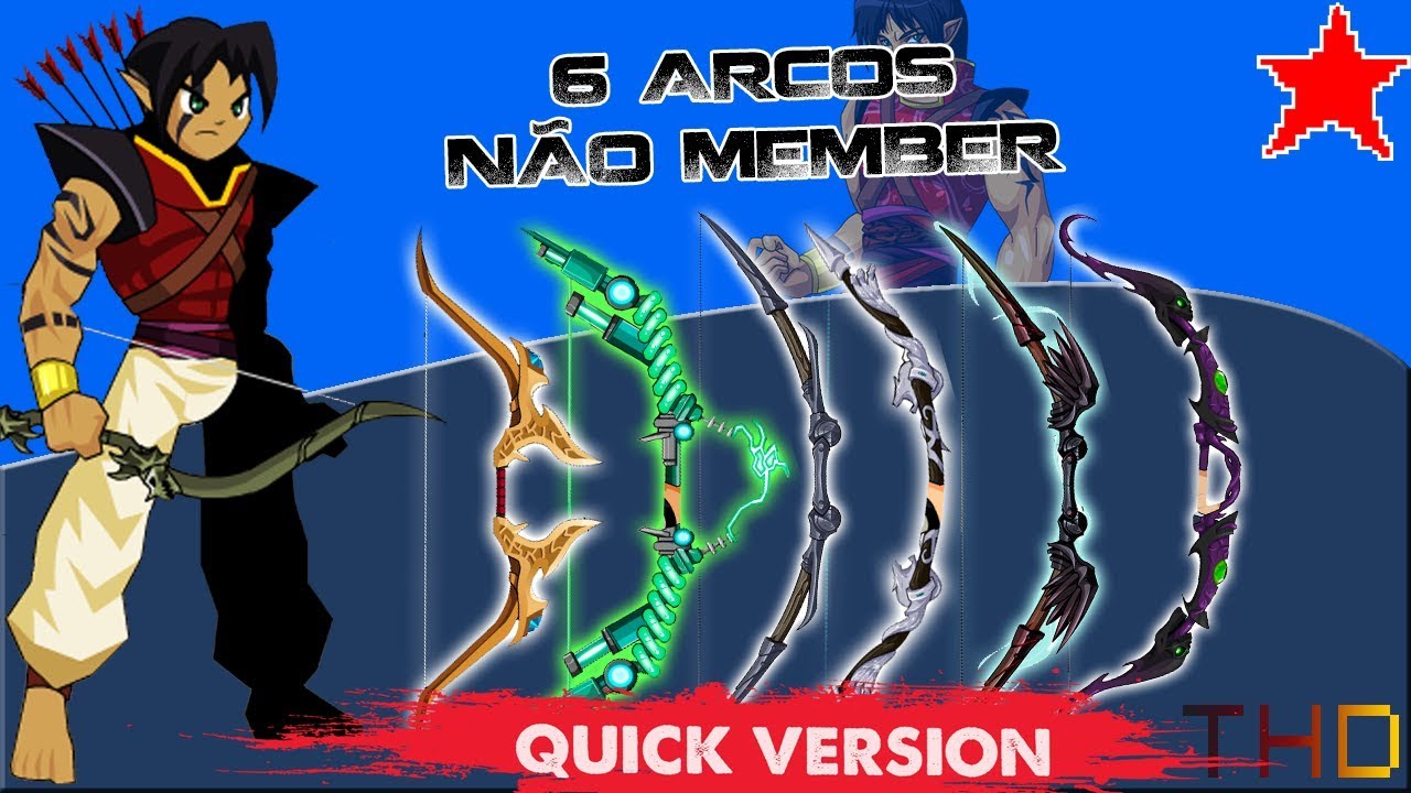【Tutorial Rápido】Como Obter 6 Arcos(Bow) não Member (AQW 2018) - YouTube