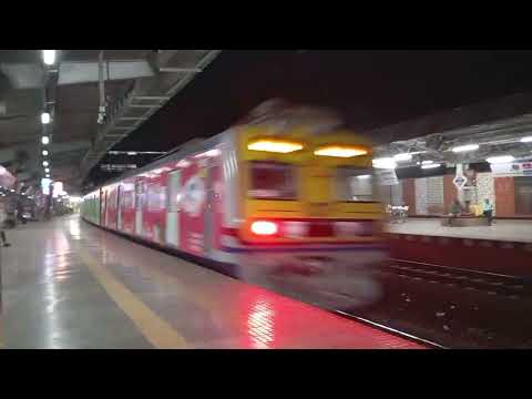 New look AC local train New AC train CR AC EMU Ac local Mumbai AC local ...