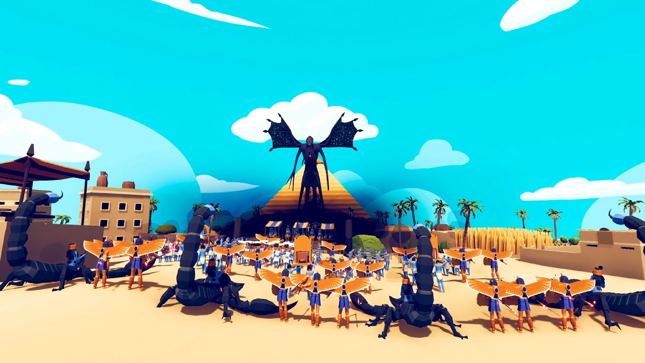 Egypt Army VS Cthulhu , (Secret Unit )Totally Accurate Battle Simulator ...