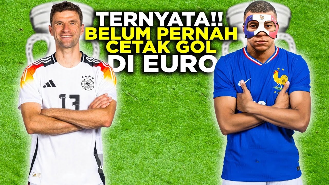 5 BINTANG SEPAKBOLA YANG MASIH PUASA GOL DI AJANG PIALA EROPA! - YouTube
