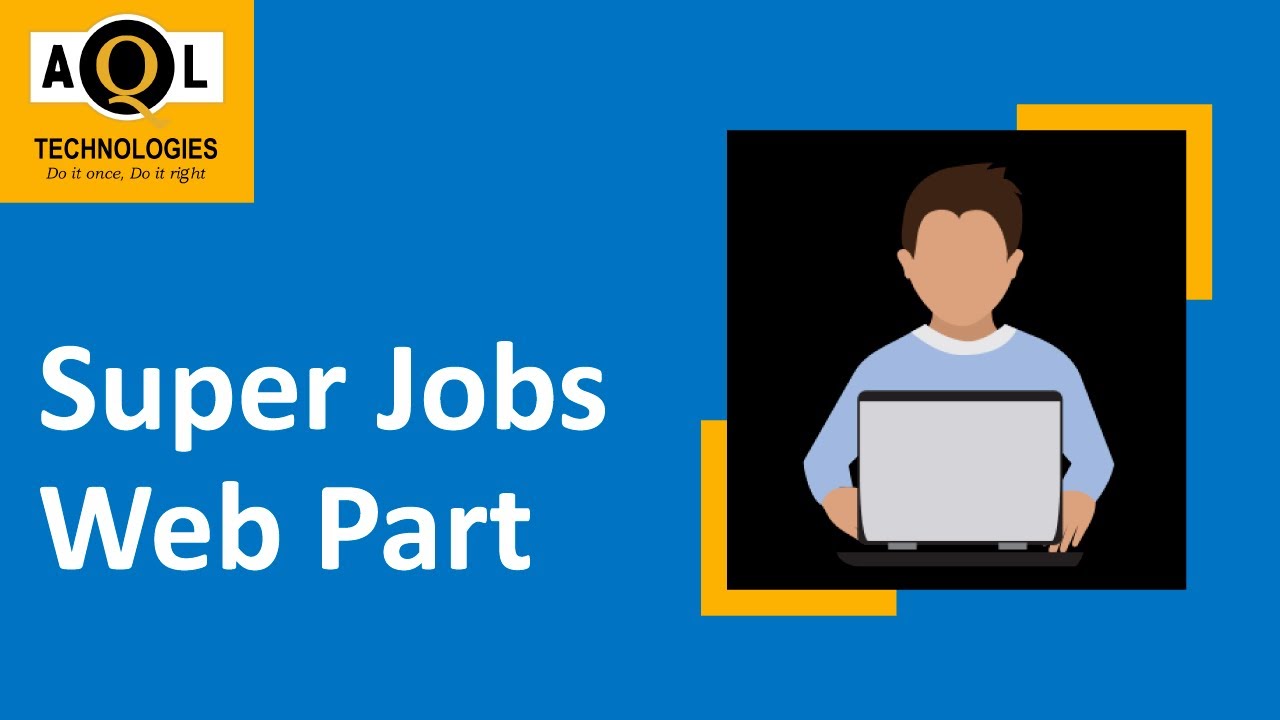 AQL's SharePoint Intranet Super Jobs Web Part - YouTube