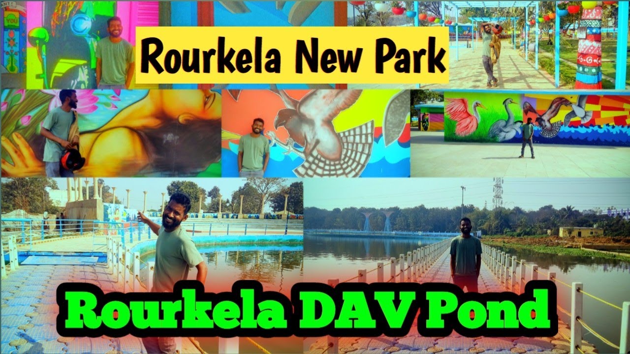 Rourkela DAV Pond || Rourkela New Park || Rourkela vlogs || Raju Ghasi ...