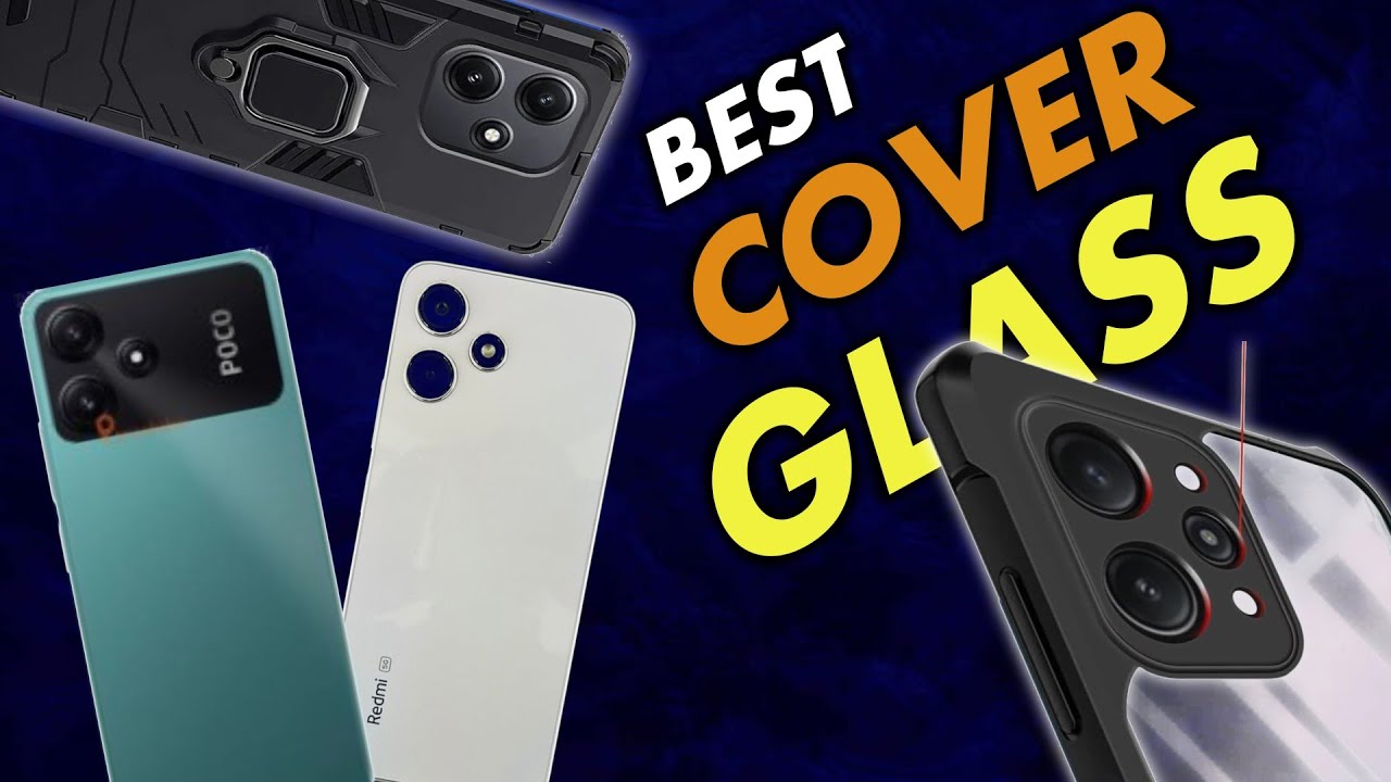 Redmi 12 5G & POCO M6 Pro 5G Tempered Glass | Redmi 12 5G Back Cover ...