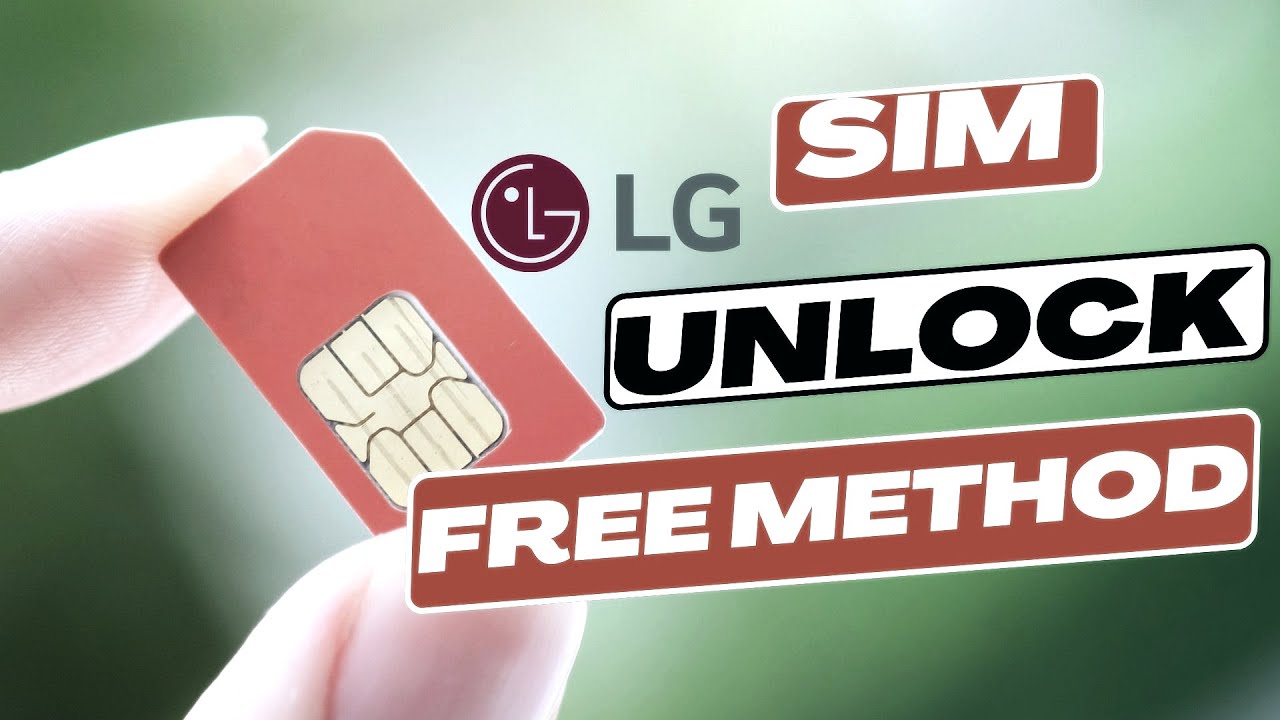 Unlock LG – use any SIM card LG Phone – Unlock LG network - YouTube