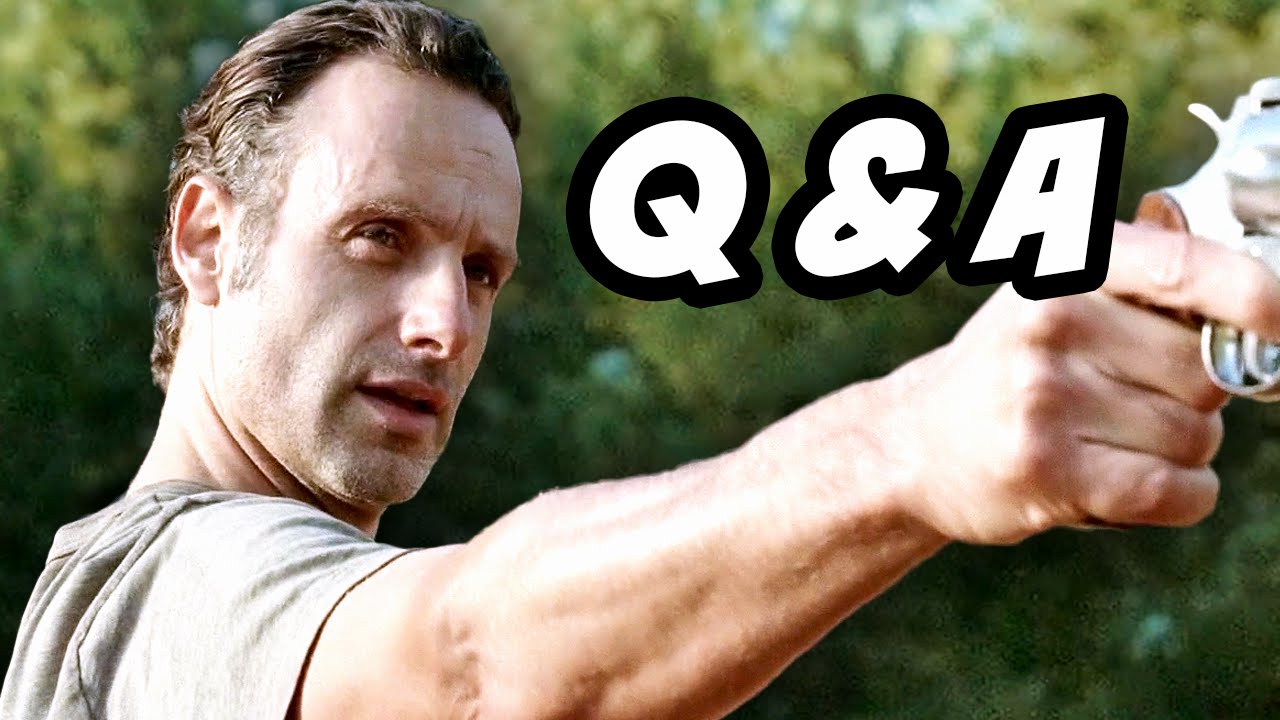 Walking Dead Season 5 Episode 12 - Alexandria Safe Zone Q&A - YouTube