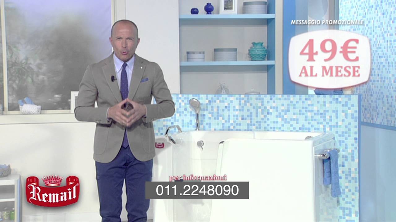 Trasformazione Vasca in Doccia Remail con Piastrellatura Bagno in ...