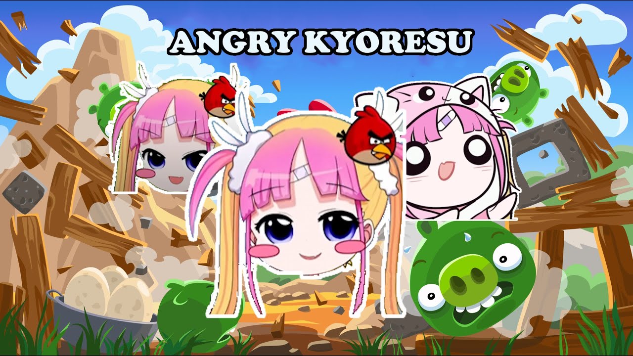 kyOresu ЛЕТЯТ БОМБИТЬ ПОРОСЯТ??? kyOresu ИГРАЕТ В ANGRY BIRDS - YouTube