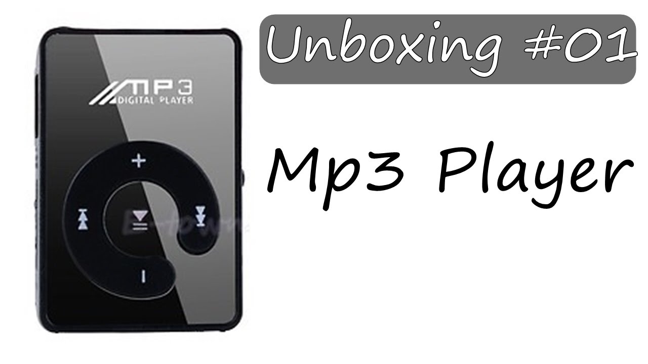 Unboxing Aliexpress #01 Mp3 Player Jr Importa - YouTube
