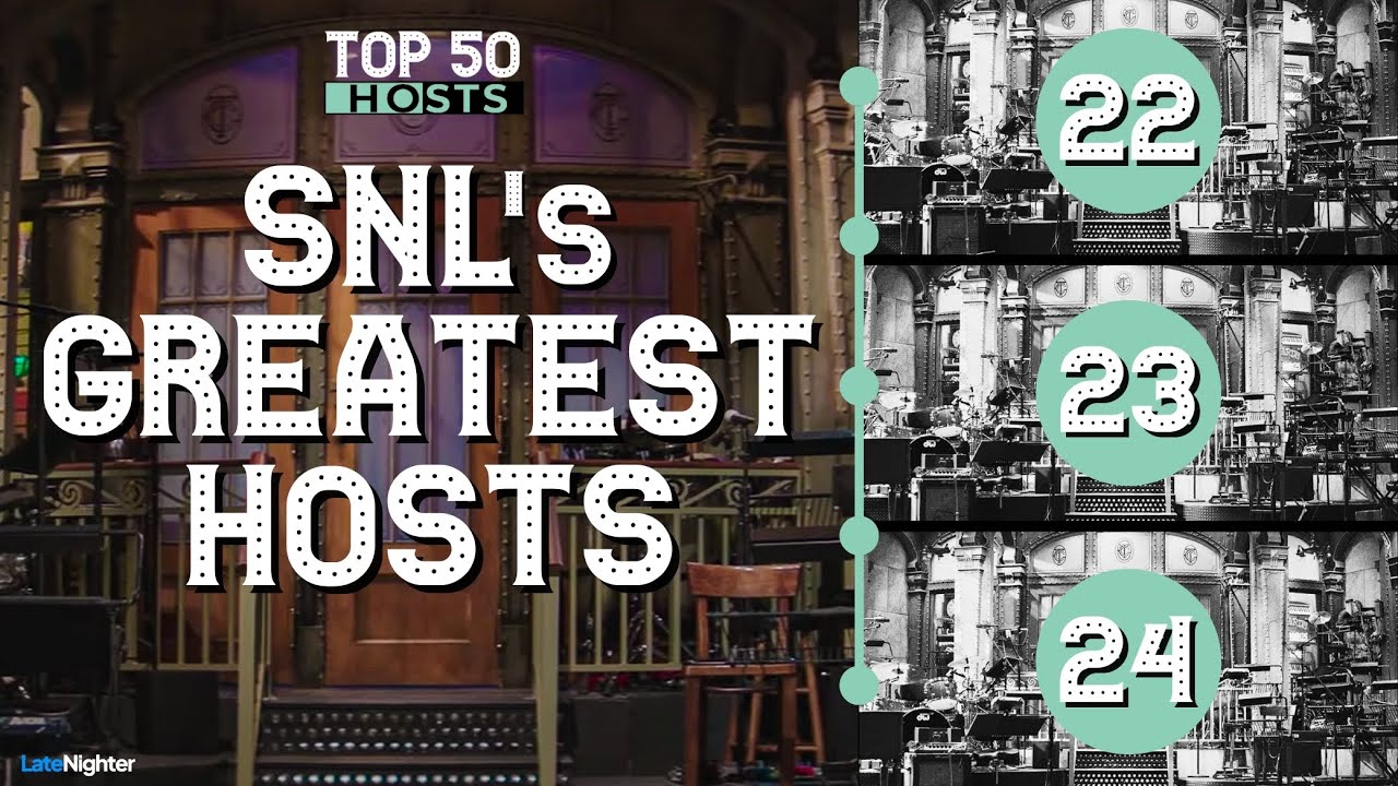 SNL's Greatest Hosts: #22 - #24 - YouTube