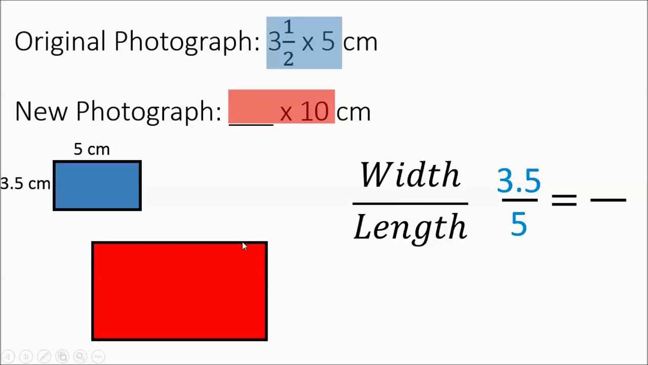 Proportions: Pictures and Maps - YouTube