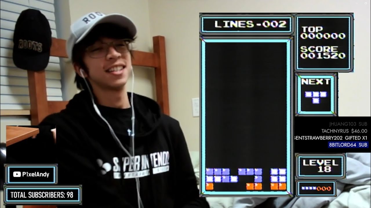 Going for level 255 in NES Tetris - YouTube
