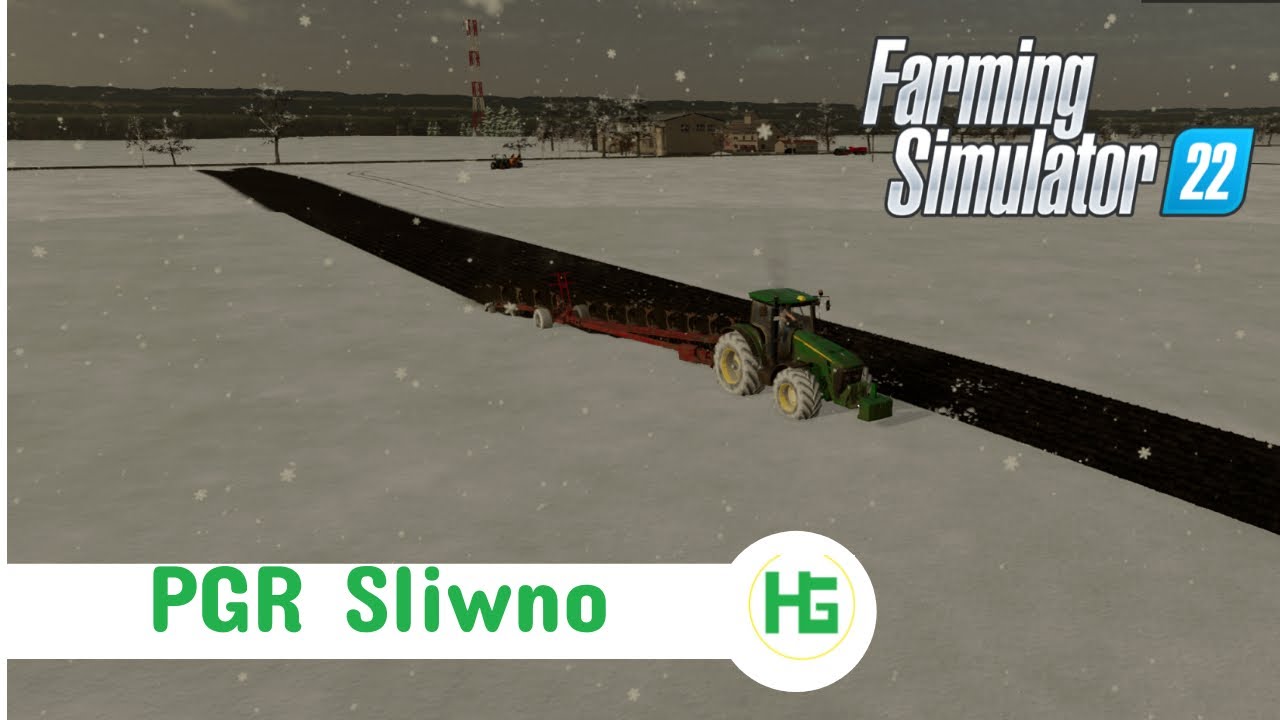 Plowing In Snow FS22 Timelapse PGR Sliwno #34 - YouTube