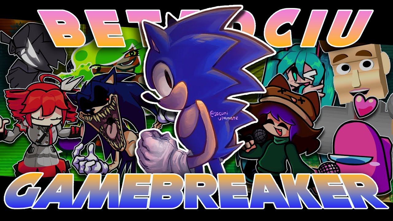 GAMEBREAKER V2; But Every Turn A Different Character Is Used || FNF ...