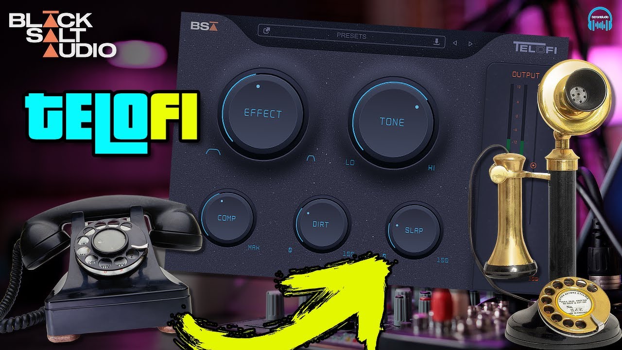 Black Salt Audio TELOFI - EASY Telephone Effect ☎️ - YouTube