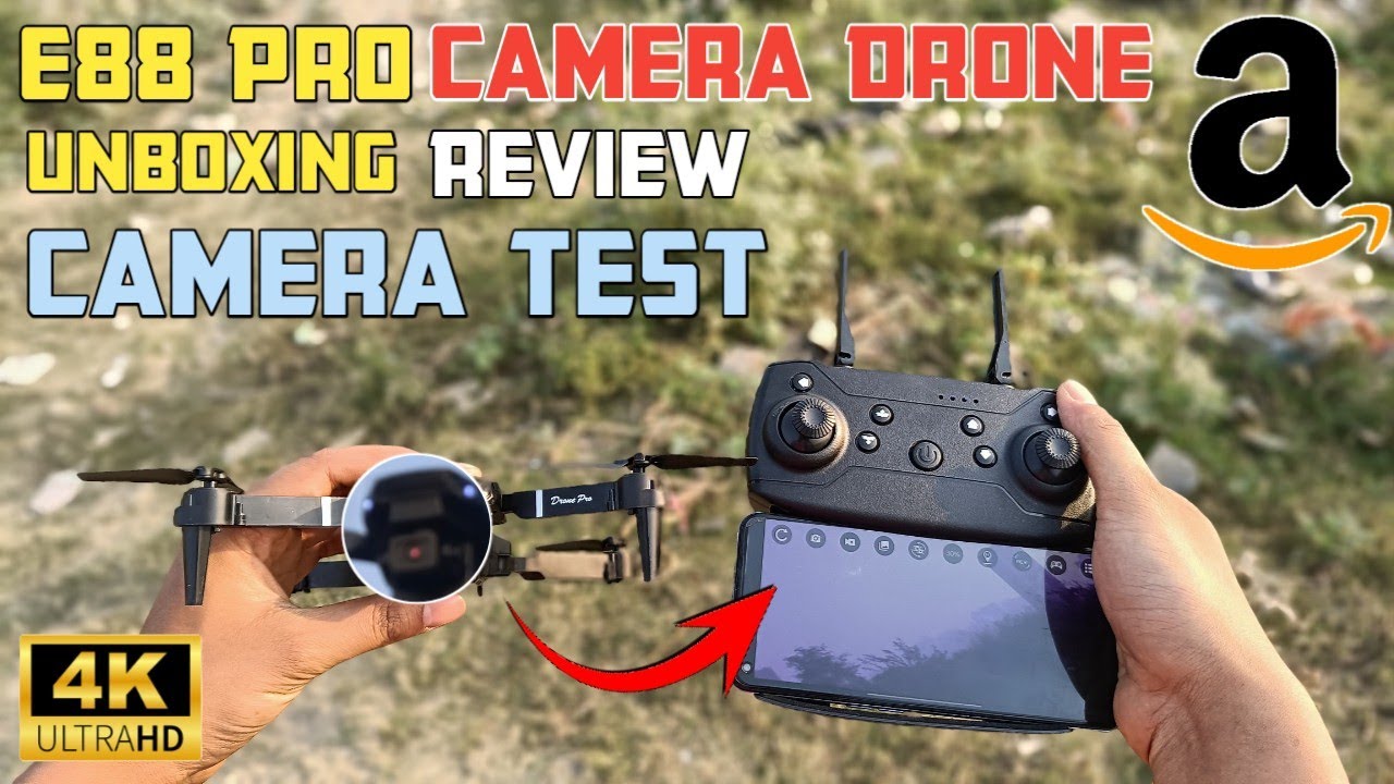 E88 Pro Camera Drone Unboxing, Flying,Review & Camera Test - YouTube