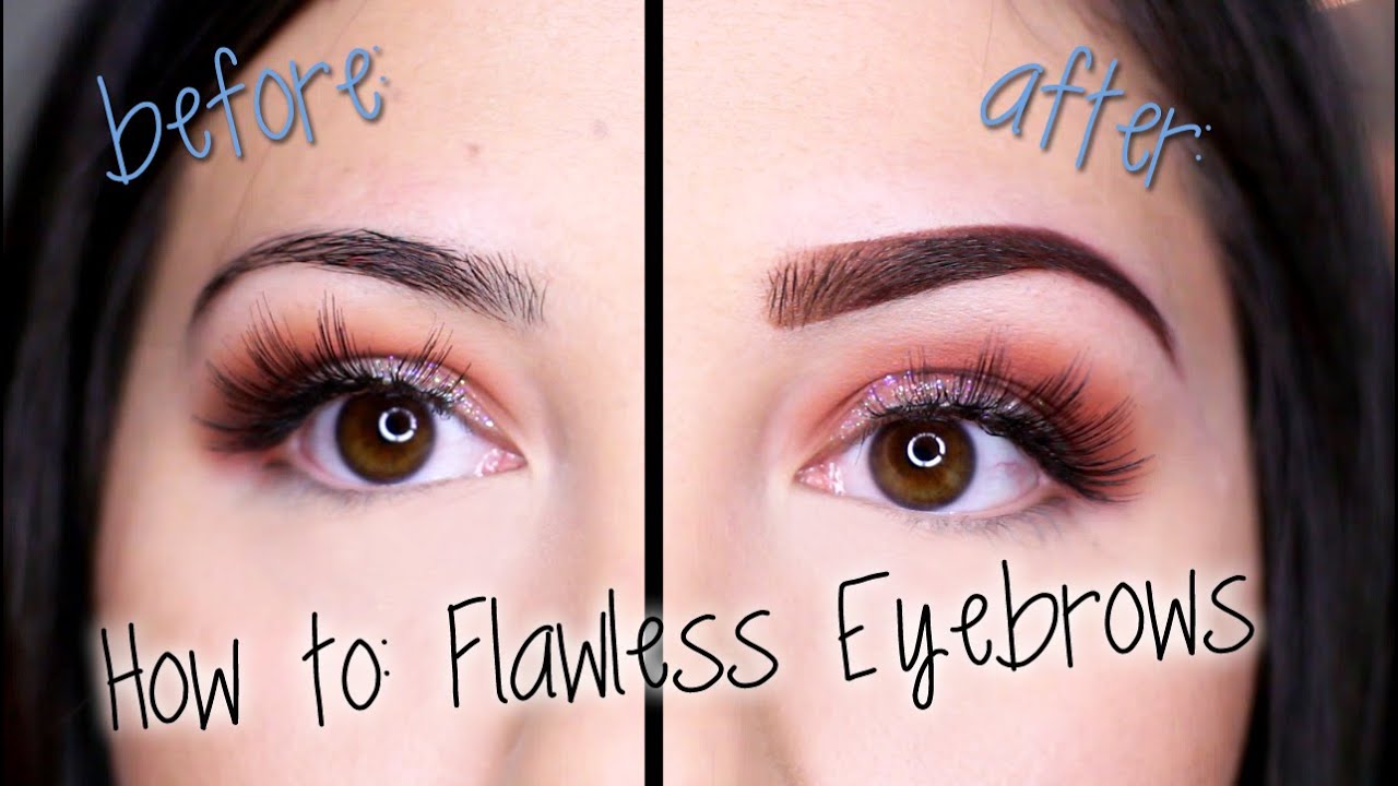 How To: Flawless Eyebrows (switch quality to HD!) - YouTube