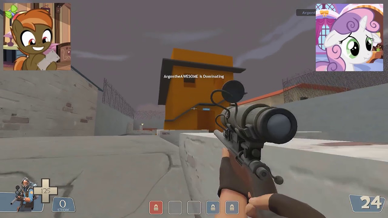 Button Mash and Sweetie Belle Play Team Fortress 2 - YouTube