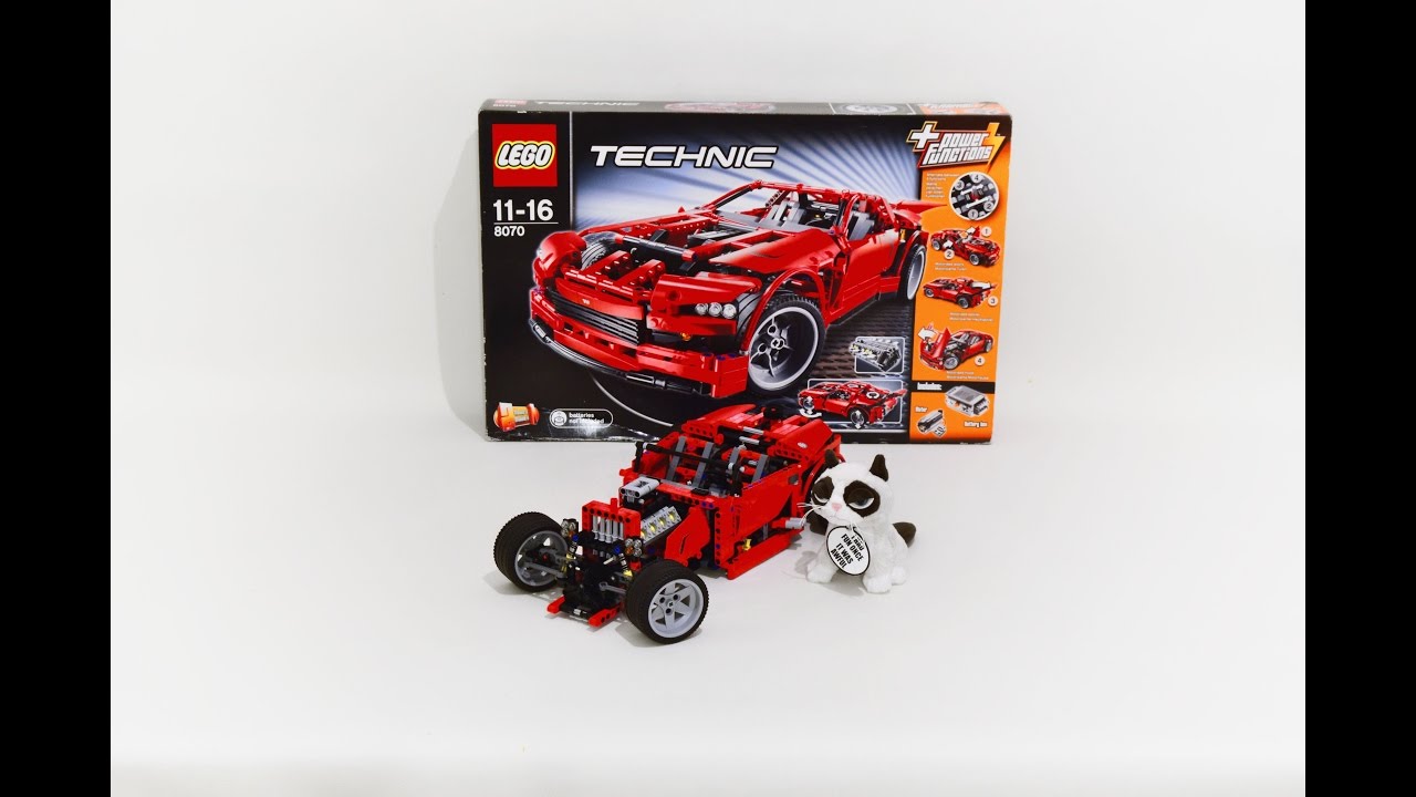 Lego 8070 - Super Car (Model B) - YouTube