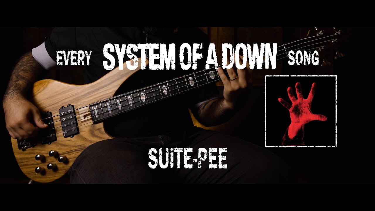 System of a Down - Suite Pee [Bass Cover with Tabs] - YouTube