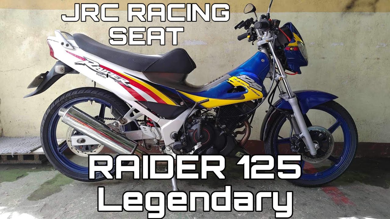 SUZUKI RAIDER 125 | JRC RACING SEAT | MAXISS TIRES 70/80 80/80 - YouTube