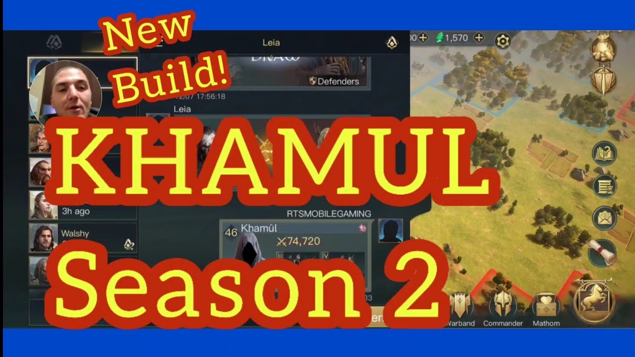 NEW Khamul Build - Season 2 - LOTR: Rise to War - YouTube