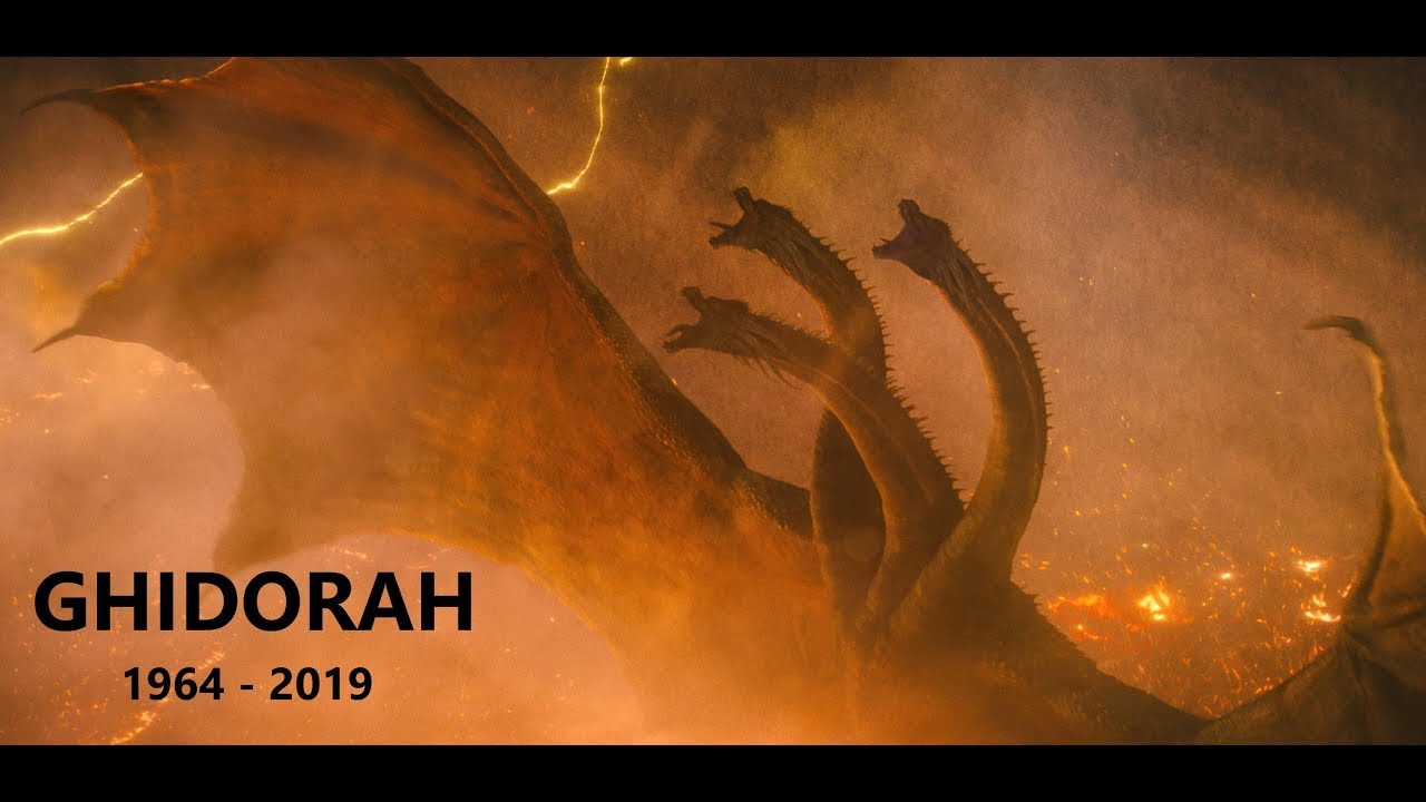 Ghidorah's Evolution (1964 - 2019) Every Roar - YouTube